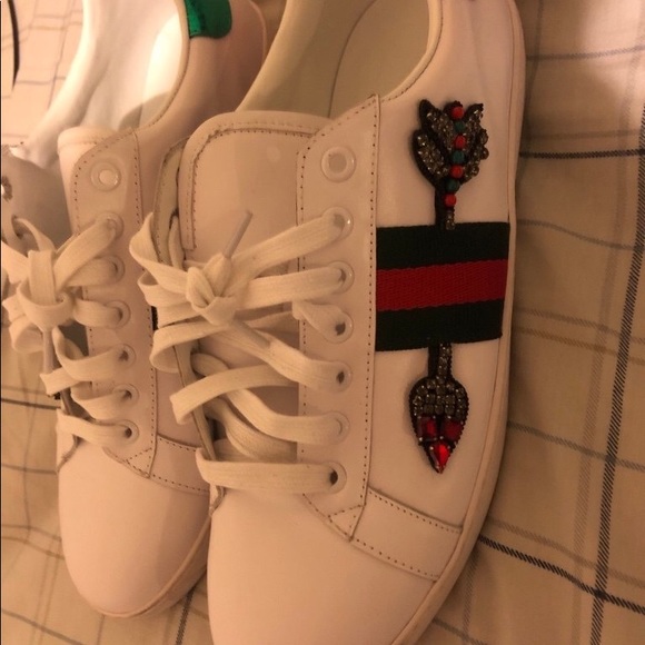 Gucci | Shoes | Gucci Ace Embroidered Sneakers | Poshmark